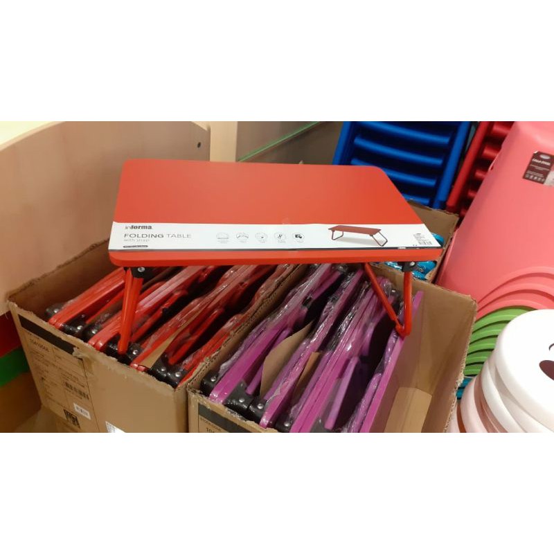 Jual meja lipat mini oxy informa | Shopee Indonesia