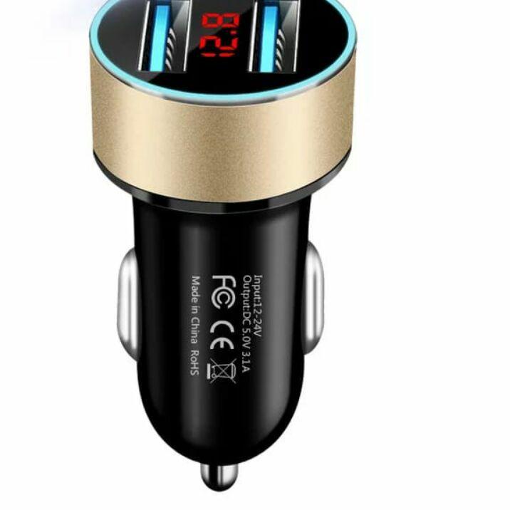 Jual charger hp mobil quick charger 12 volt - 24 volt ジ | Shopee Indonesia