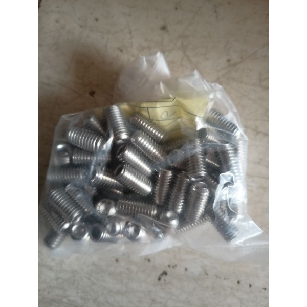 Jual Baut tanam / baut L set m10 x 16mm stainless ss304/pcs | Shopee ...