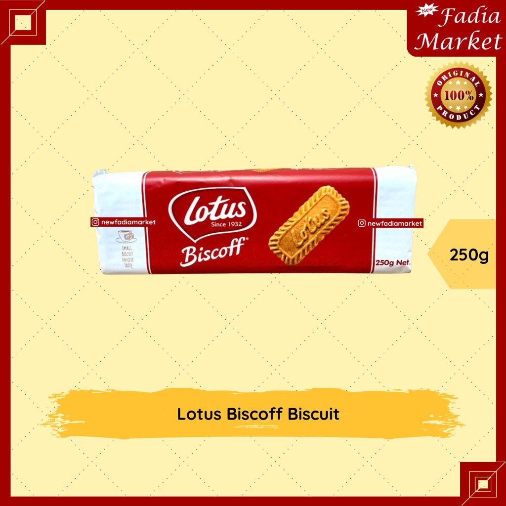 Jual Lotus Biscoff Biscuit Kayu Manis 250g 10x25g | Shopee Indonesia