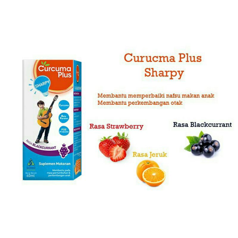 Jual Curcuma Plus Sharpy 60ml | Shopee Indonesia