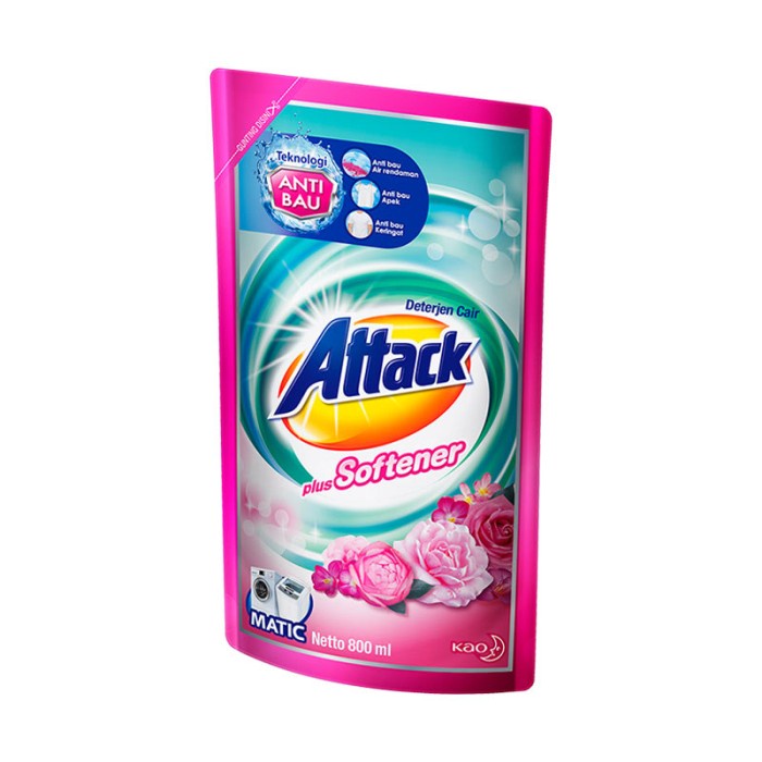 Jual Dijual Attack Plus Softener Liquid 800 ML Murah | Shopee Indonesia