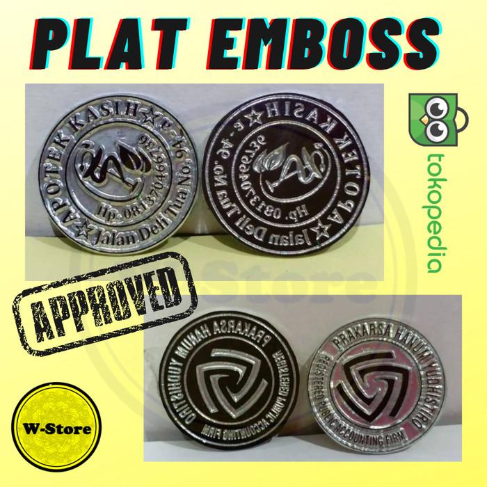 Jual Stempel / Plat Emboss / Jasa Plat Emboss / Jasa Plat Emboss Pocket / Portable | Shopee ...