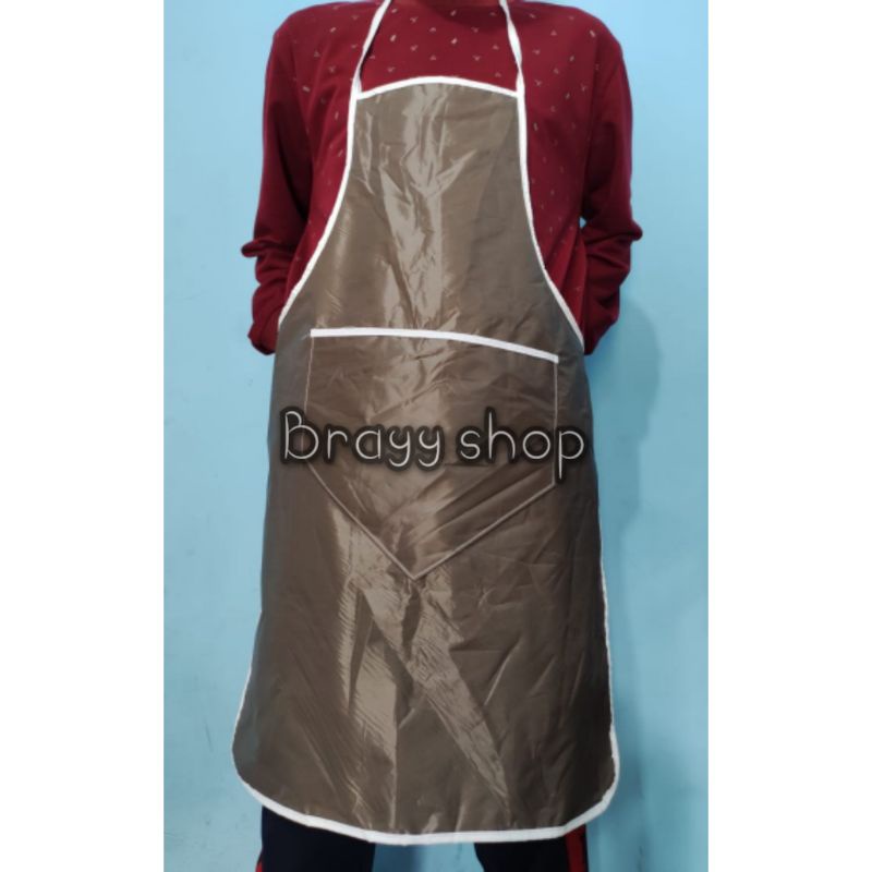 Jual Apron / Celemek koki parasut tahan air dan tahan minyak | Shopee ...