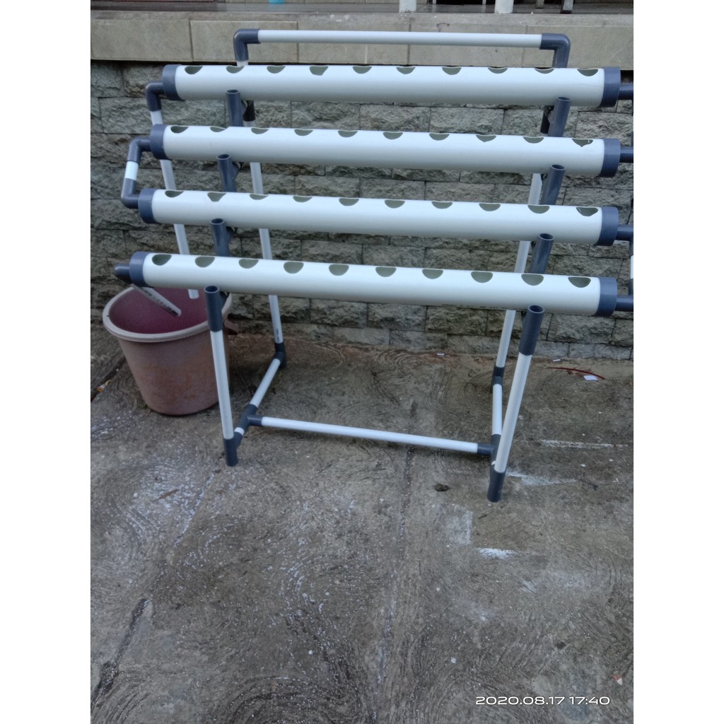 Jual Hidroponik Kit Instalasi Set 2,1/2 inch 40 lubang | Shopee Indonesia