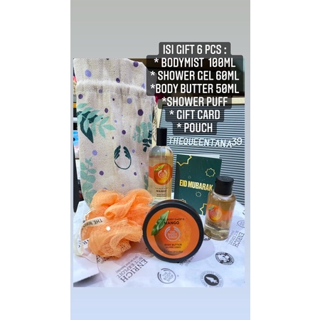 Jual Hampers The Body shop / Hampers lebaran / Gift set The body shop ...