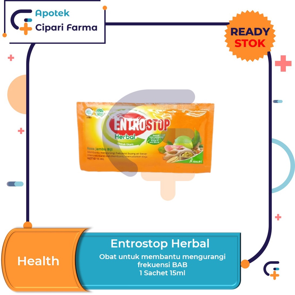 Jual Entrostop Herbal Dewasa Sirup Obat Anti Diare | Mengurangi BAB 1 ...