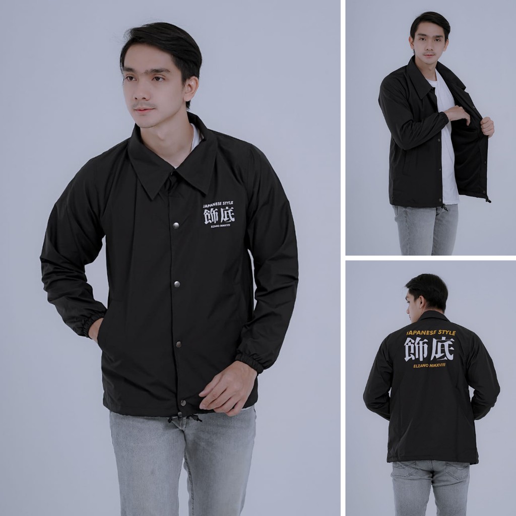 Jual Coach Jaket - Jaket Parasut Elzano Japanese - Jaket Parasut Pria ...