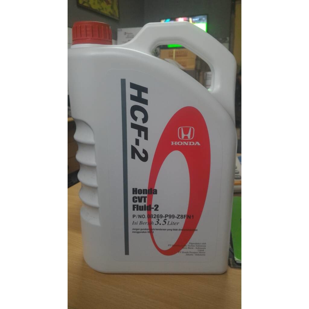 Jual Oli Transmisi Honda Automobile CVT Fluid 2 HCF-2 Kemasan Galon 3,5 Liter | Shopee Indonesia