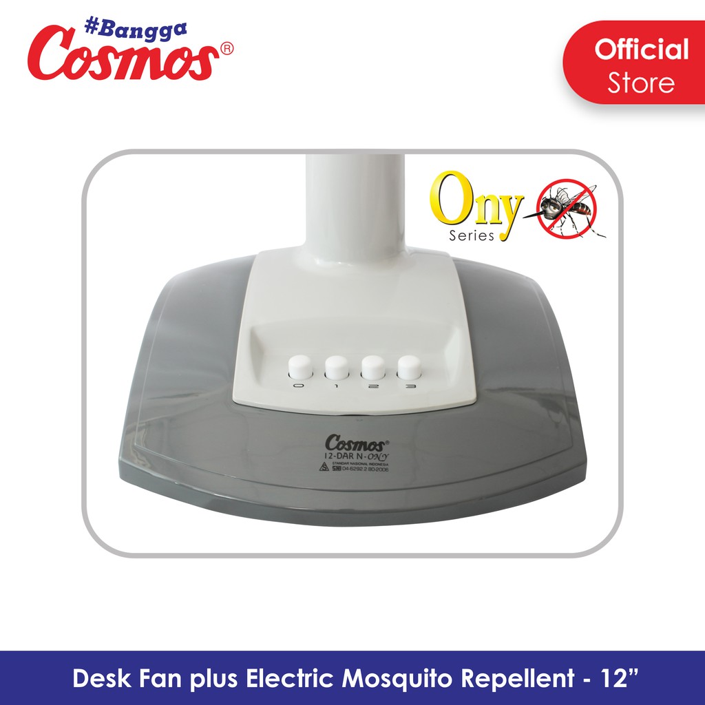 Jual Cosmos Kipas Angin Desk Fan 12-DARN ONY (Pengusir Nyamuk) | Shopee ...