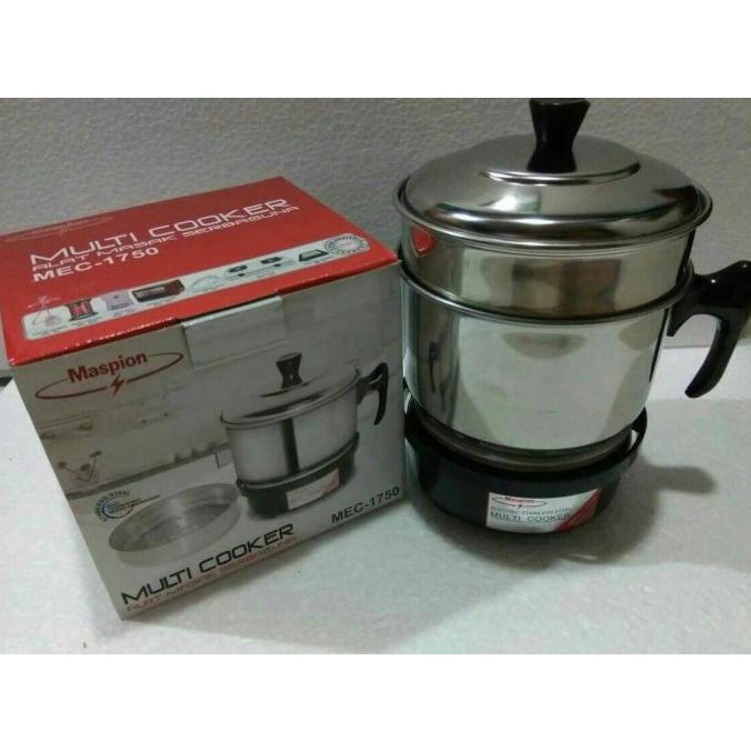 Jual Maspion MEC 1750 Multi Cooker Panci Listrik Serbaguna | Shopee ...