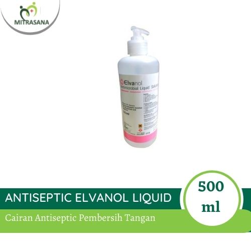 Jual Antiseptic Elvanol liquid 500ml | Shopee Indonesia