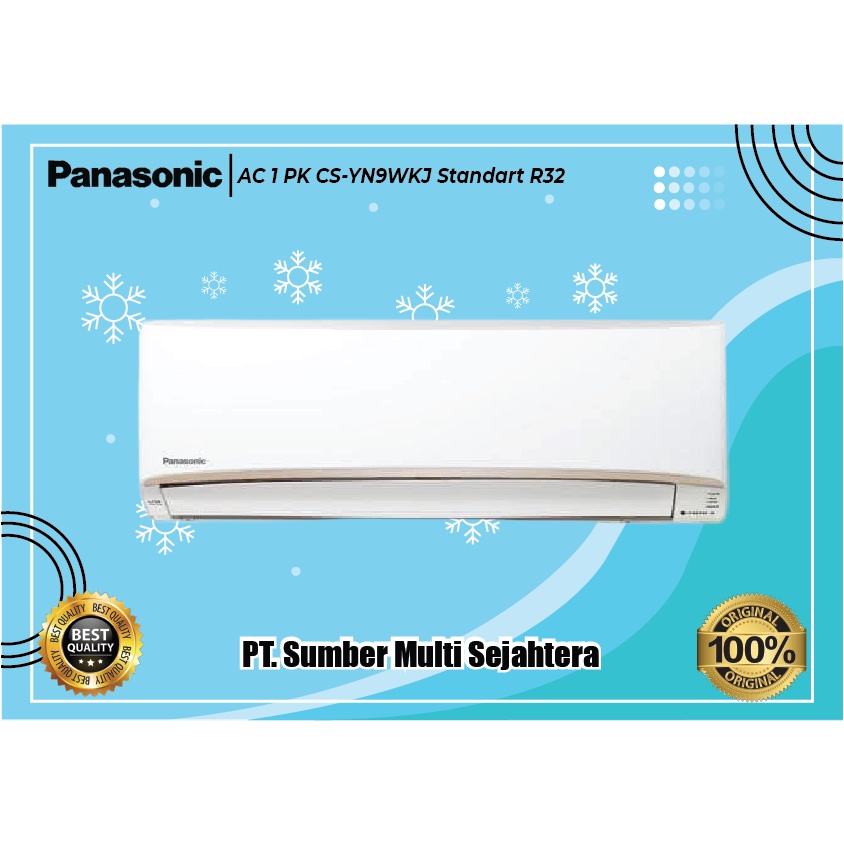 Jual AC Panasonic 1 PK CS-YN9WKJ Standart R32 | Shopee Indonesia