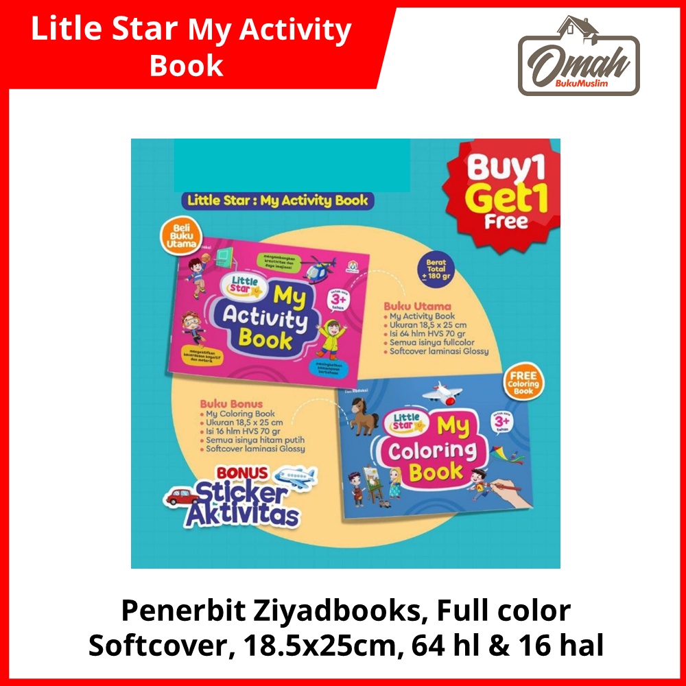 Jual Little Star: My Activity Books | Shopee Indonesia