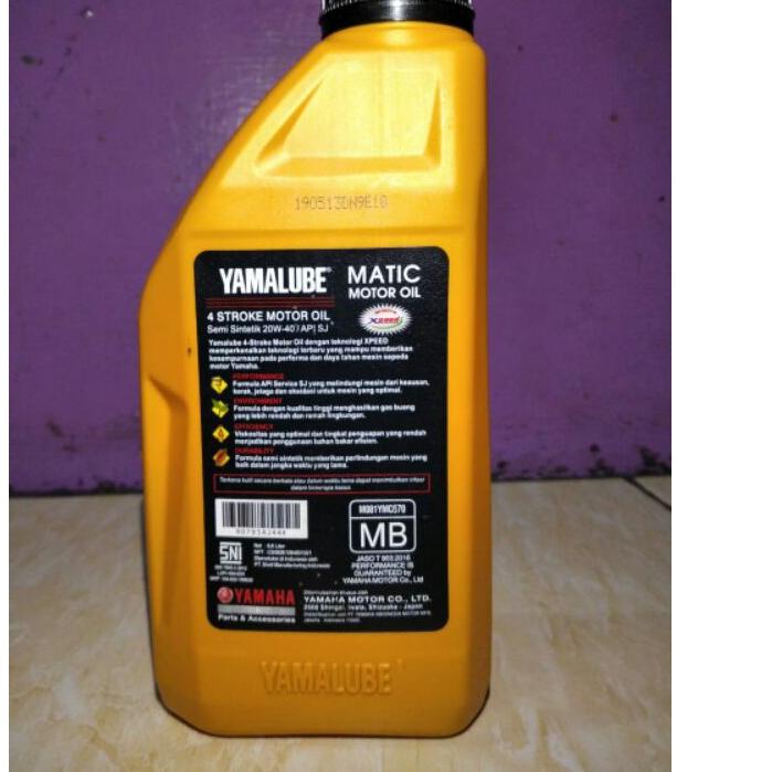 Jual Hot Sale - yamahalube matic 800ML FREE BUBBLE/WRAPPING PLASTIK ...