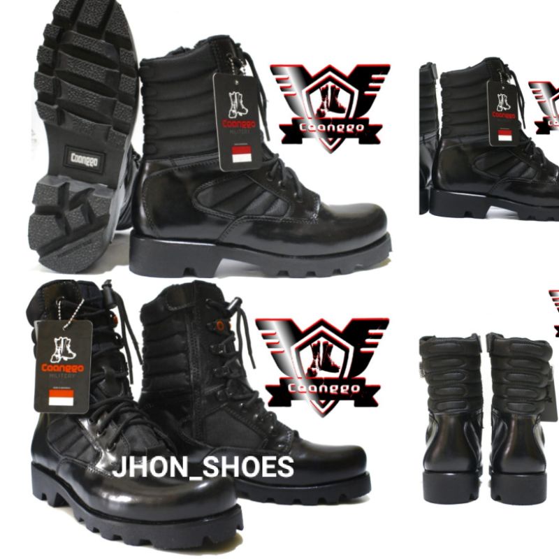 Jual SEPATU PDL TNI RADIAL TERBARU SEPATU TNI AU POLRI DAMKAR SATPAM ...