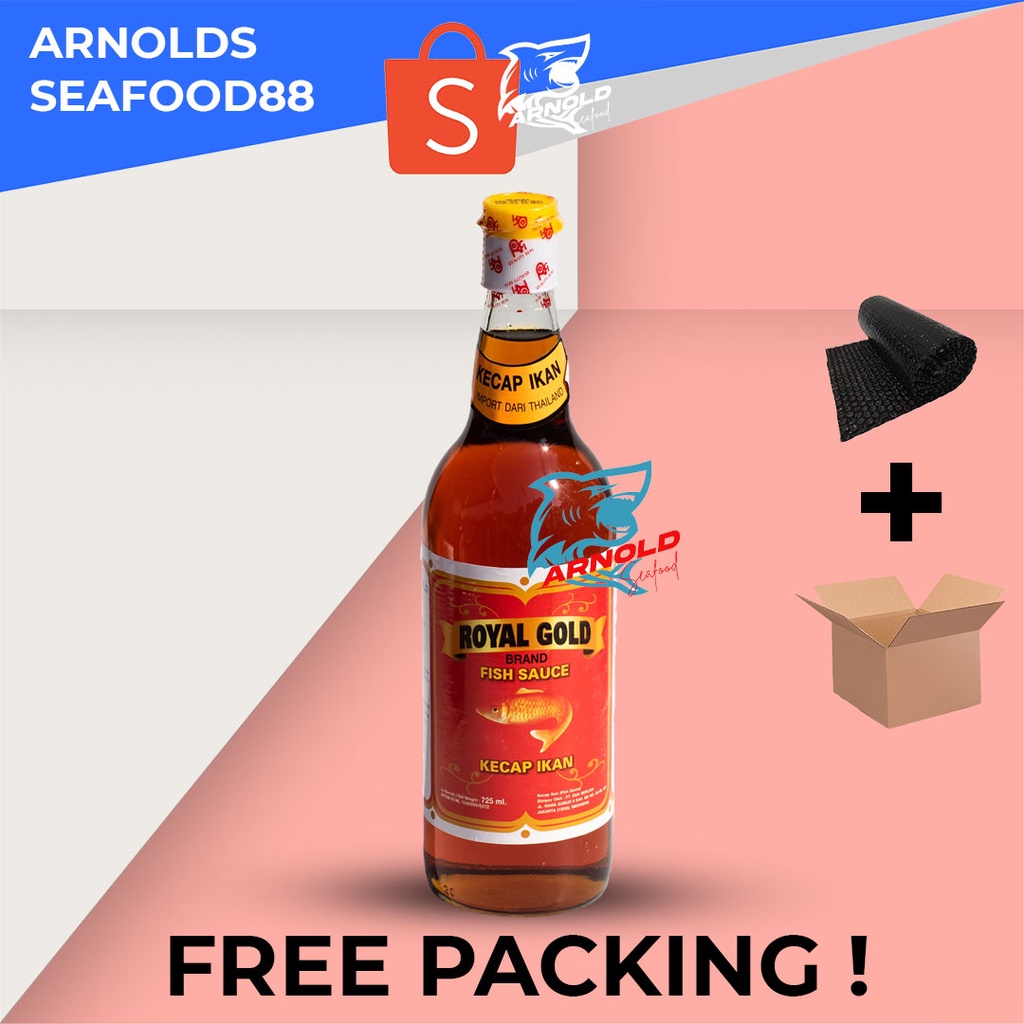 Jual Kecap Ikan Royal Gold Fish 725ml / Saus Kecap / Fish Sauce ...