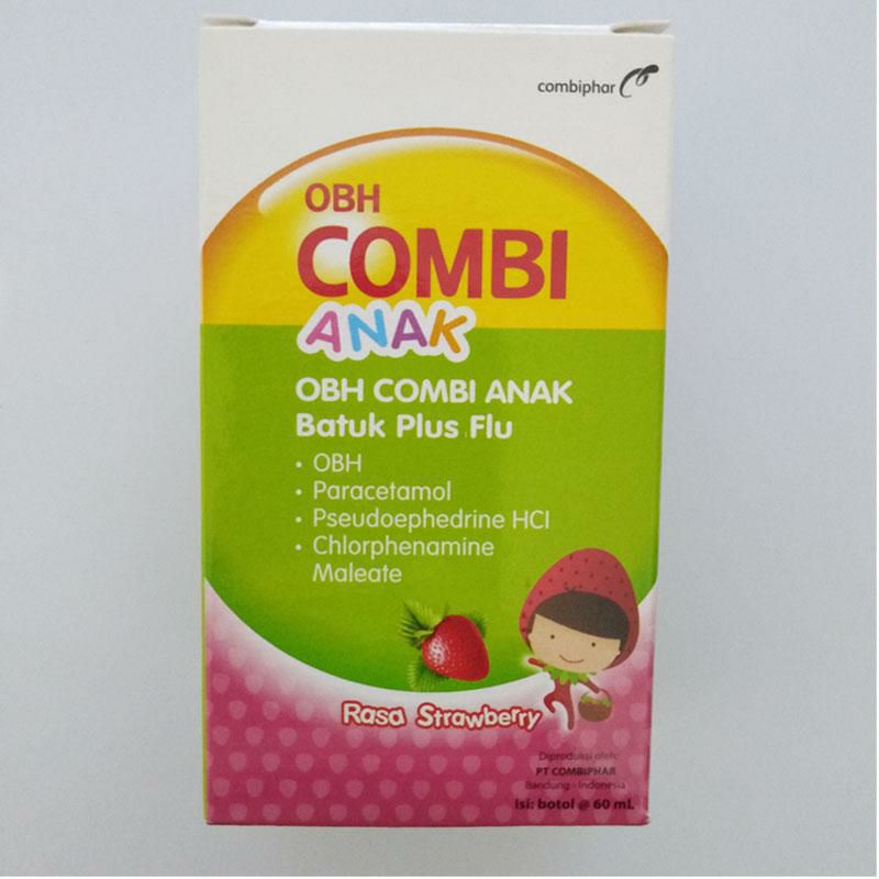 Jual Obh combi anak strawberry 60 ml | Shopee Indonesia