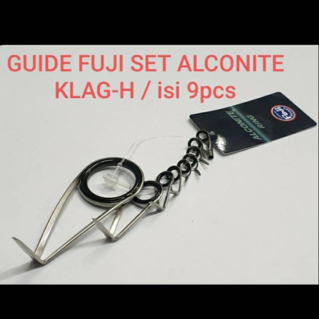 Jual GUIDE FUJI SET ALCONITE K-SERIES KLAG-H / isi 9pcs | Shopee Indonesia