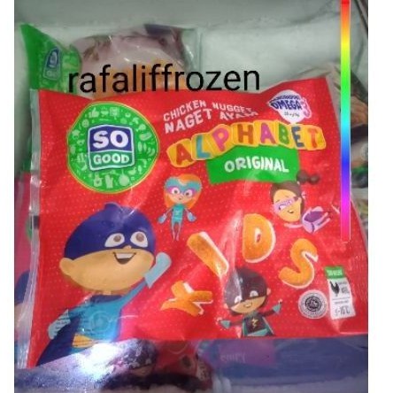Jual So Good Nugget alphabet / Chicken Nugget So Good Alphabet | Shopee ...