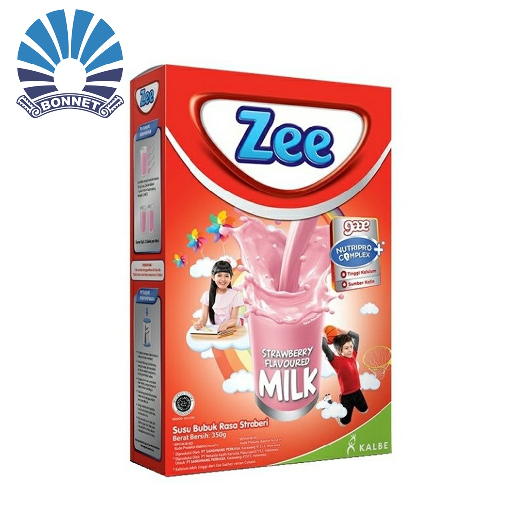 Jual Zee susu bubuk rasa strawberry 350gr 8992802435062 | Shopee Indonesia