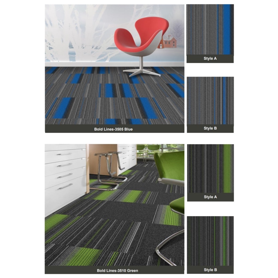 Jual karpet Tile King (Bold Lines) | Shopee Indonesia