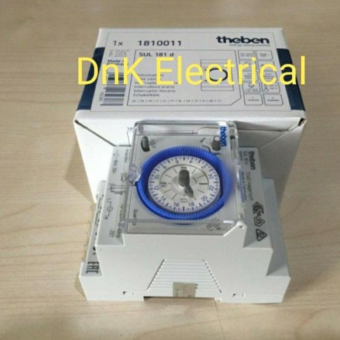 Jual Timer Theben Analog Time Switch Sul181d Sul 181 D Original
