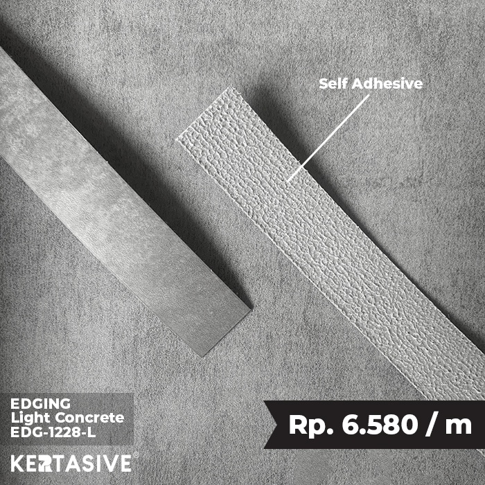 Jual LIGHT CONCRETE X 10 METER - PVC INTERIOR EDGING KERTASIVE | Shopee ...