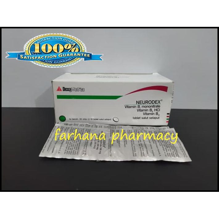 Jual MANJUR NEURODEX / NEUROBION / VITAMIN OTOT SARAF / OBAT ANTI KEBAS ...