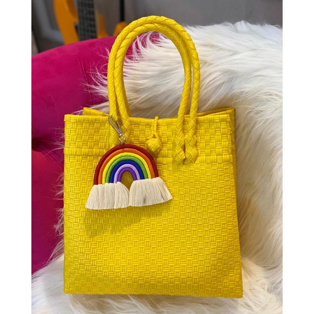 Jual Tas anyam plastik Tas anyaman tali panjang Tas anyam model anyaman ...