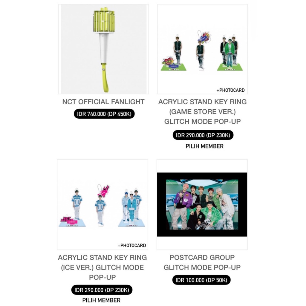 Jual (CLOSED) NCT Dream The Dream Show2 Global Package Merch (Glitch ...