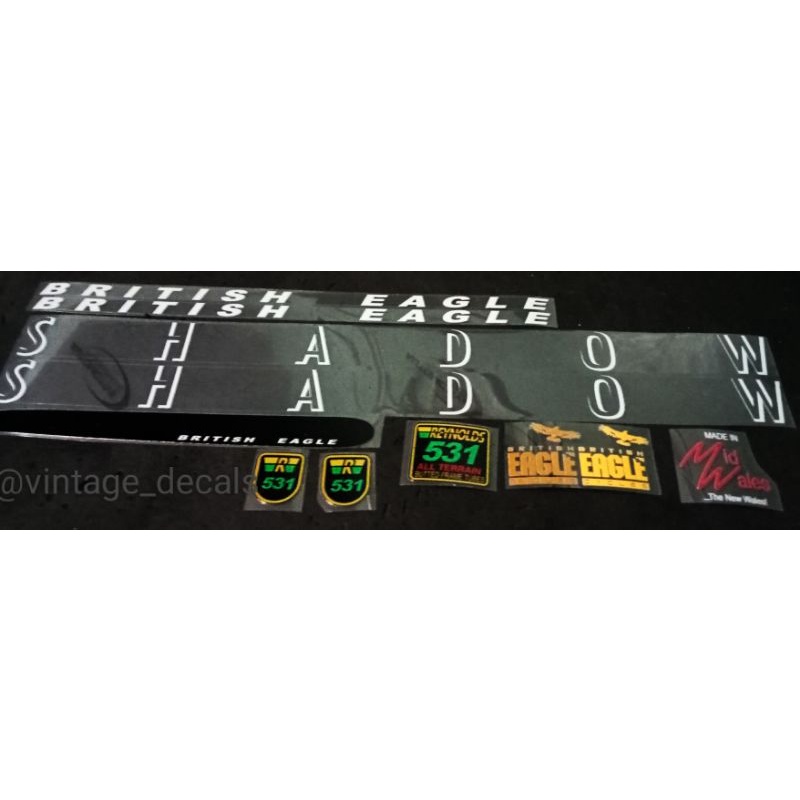 Jual sticker decal sepeda BRITISH EAGLE shadow | Shopee Indonesia