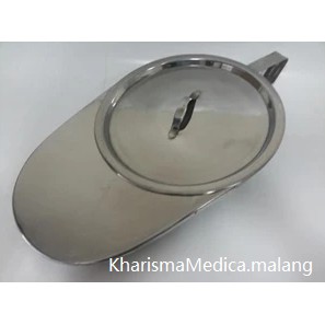 Jual Pispot Sodok BAB Stik Pan Tempat BAK / BAB StickPan Stainless ...