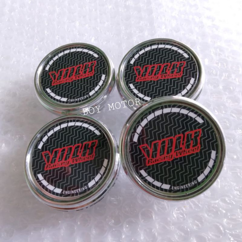 Jual tutup velg racing dop roda fariasi VOLK RACING LISS CHROME ...