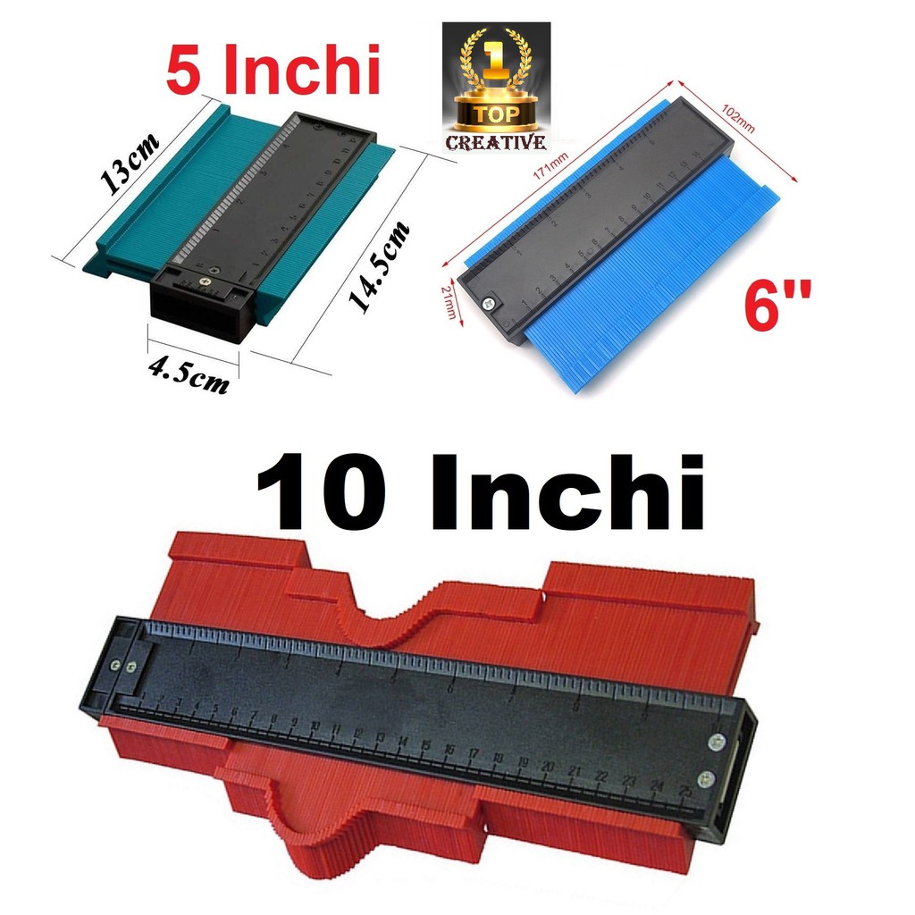 Jual Pengukur kontur alat copy bentuk Contour Duplicator Profile Copy ...