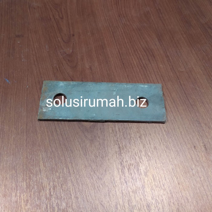 Jual PERPCS PLAT LURUS 17X5CM +- JARAK LB 10CM BESI KLEM PISAH KOTAK U ...