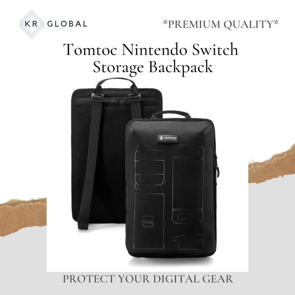 Jual Tomtoc Nintendo Switch Storage Backpack | Shopee Indonesia