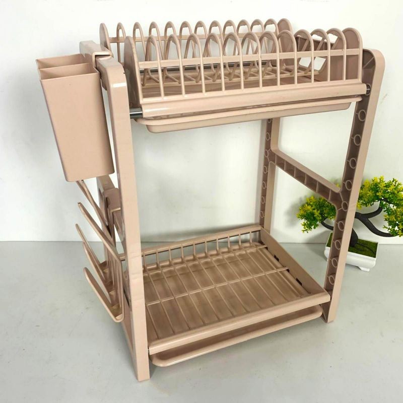 Jual RAK PIRING KECIL MINIMALIS RAKITAN 2 SUSUN TINGKAT PLASTIK ...