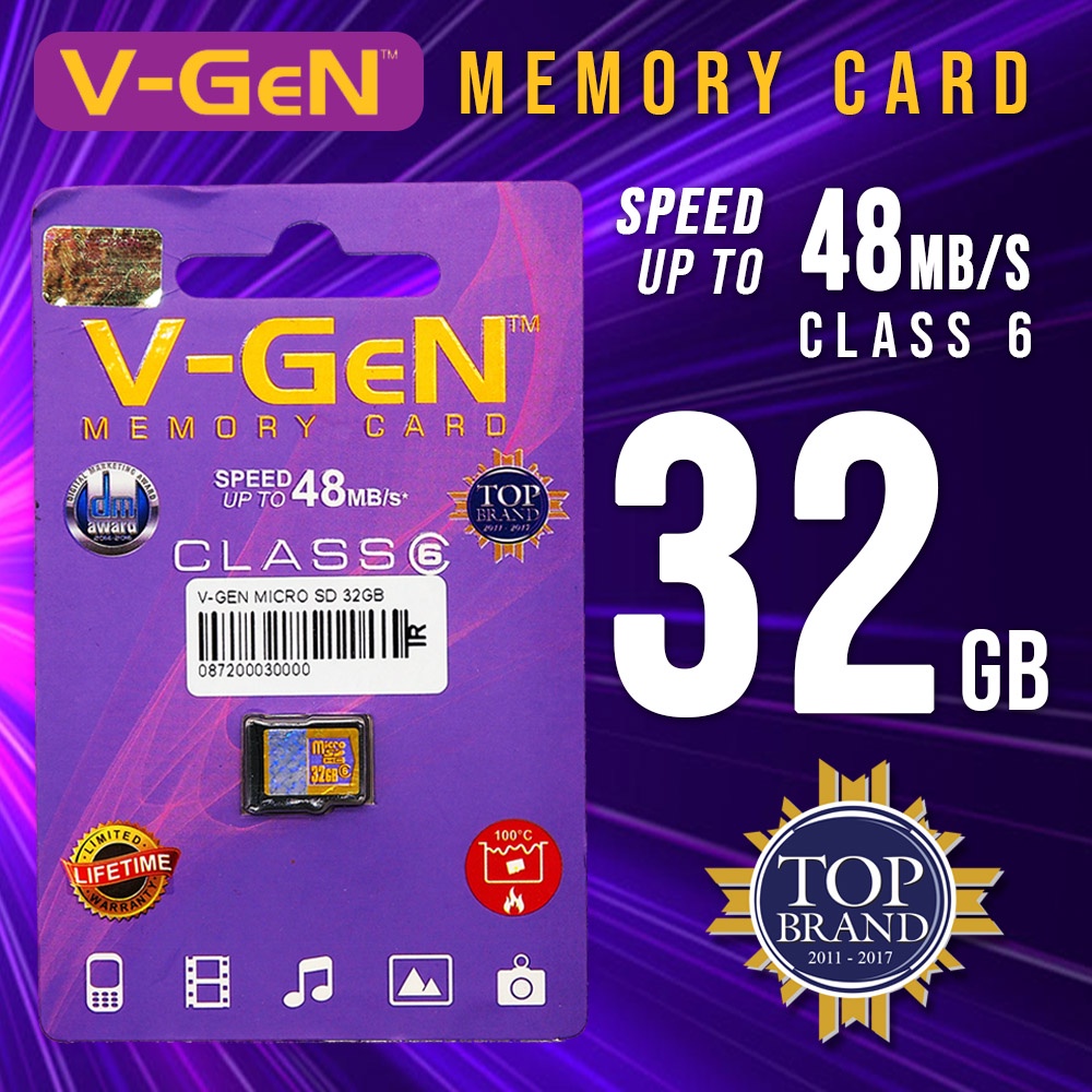 Jual KARTU MEMORY CARD MMC V-GEN 4 16 32GB MEMORY CARD V-GEN MICRO SD ...