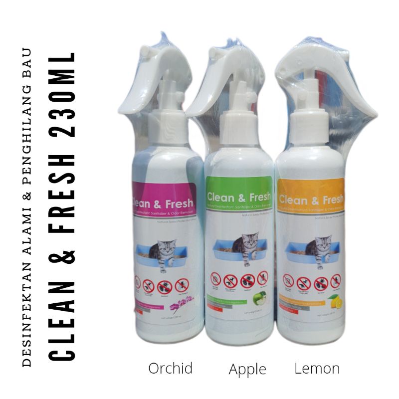 Jual Diatomix Clean & Fresh Spray Penghilang Bau dan Desinfektan Alami 230ml | Shopee Indonesia