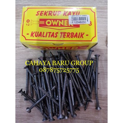 Jual SKRUP KAYU + 3X12 | Shopee Indonesia