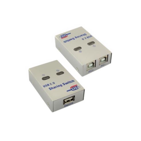 Jual Usb 2.0 sharing switch printer nyk 2 port auto 480Mbps uy-02a ...