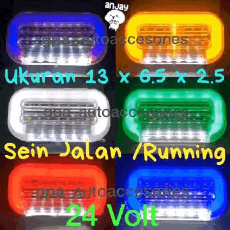 Jual BISA COD !! PROMO Lampu Bak Truk Running 24V 12V | Shopee Indonesia