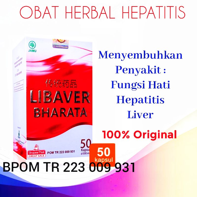 Jual Livaber Bharata Obat Liver & Hepatitis Paling Ampuh 100% Produk ...