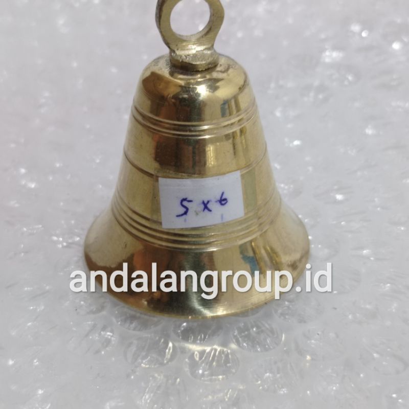 Jual lonceng diameter 5 cm tinggi 6 cm / lonceng kuningan | Shopee ...