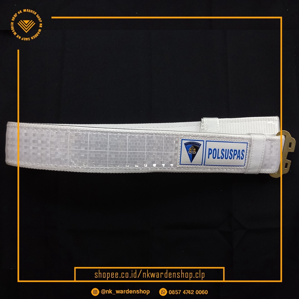 Jual KOPEL PDL PUTIH EMBOS - LOGO POLSUSPAS | Shopee Indonesia
