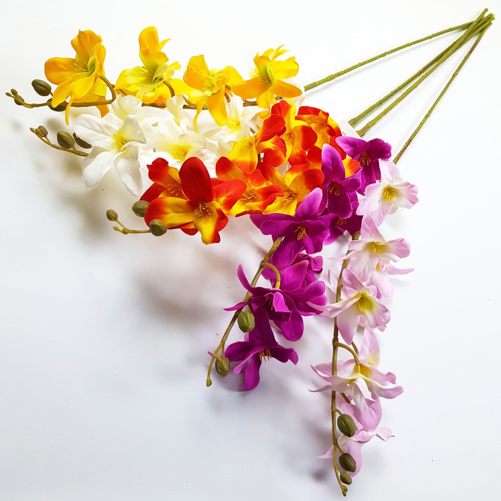 Jual Anggrek Bulan Artificial 83 cm/ Anggrek Plastik/ Bunga Palsu ...