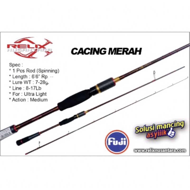 Jual Relix Nusantara Cacing merah | Shopee Indonesia