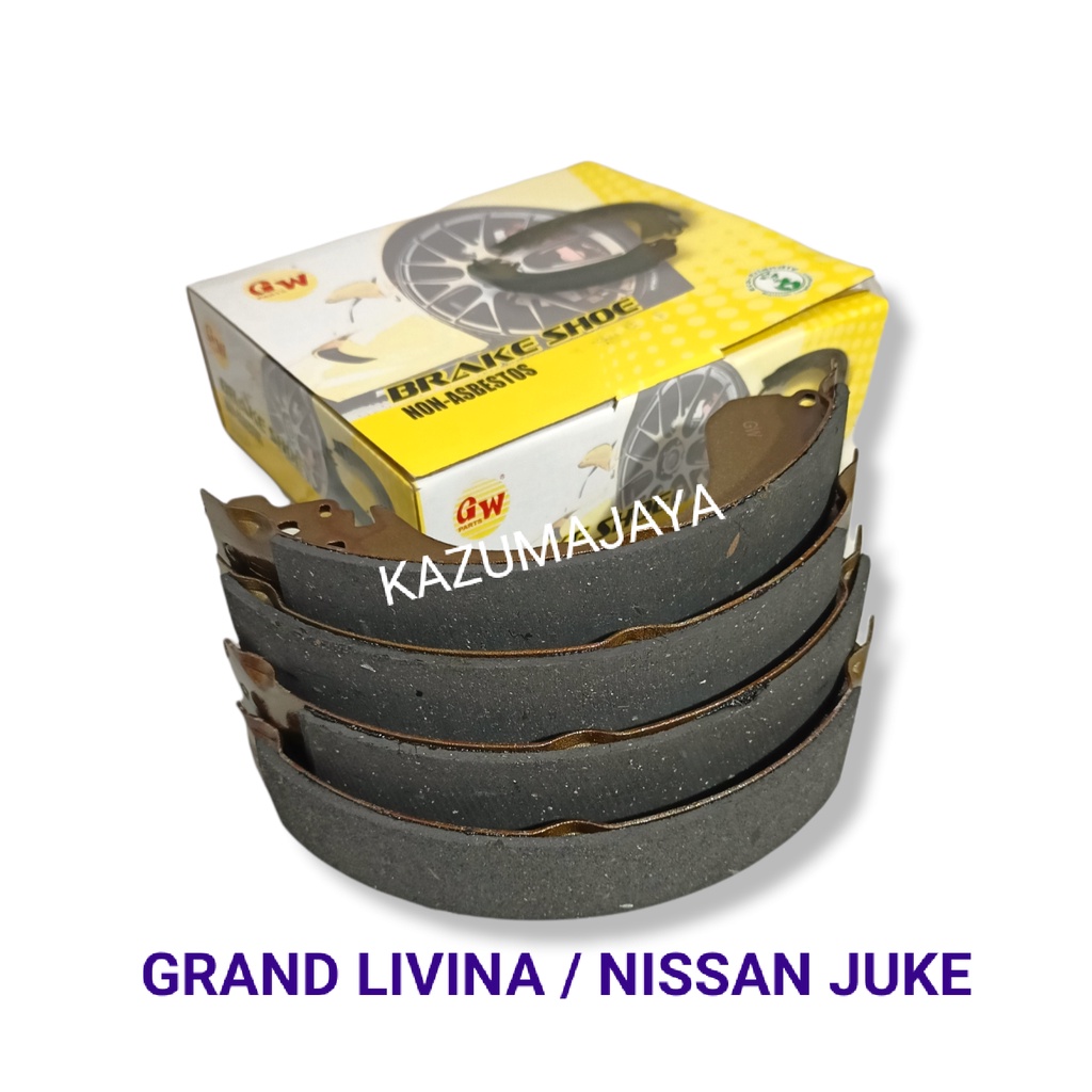 Jual Kampas Rem belakang Brake shoe Nissan Livina Juke Xpander | Shopee Indonesia