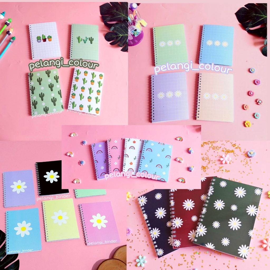 Jual Buku Notes Bunga Cactus | Shopee Indonesia